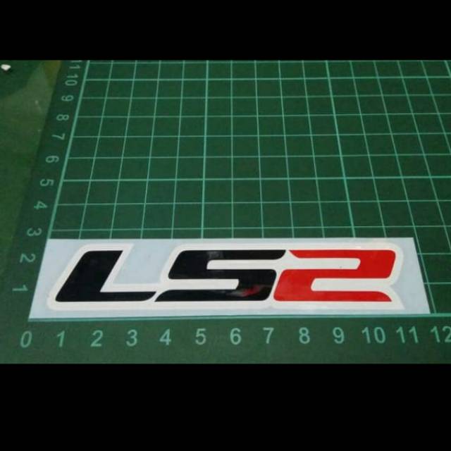 Jual Sticker cutting logo hlm ls2 helmet | Shopee Indonesia