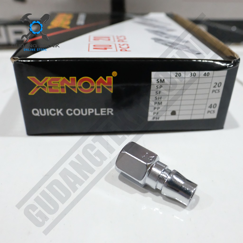 Jual Quick Coupler Xenon PP20-PM20-SP20-PF20-SH20-SM20 Coupling ...
