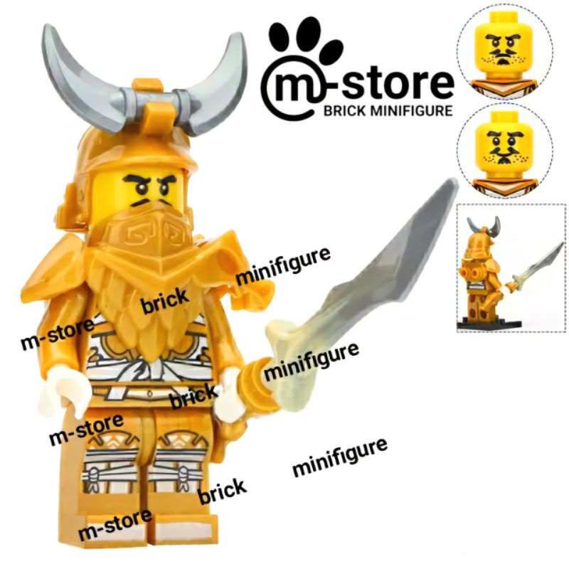Jual brick master of the golden dragon mini toy figure | Shopee Indonesia