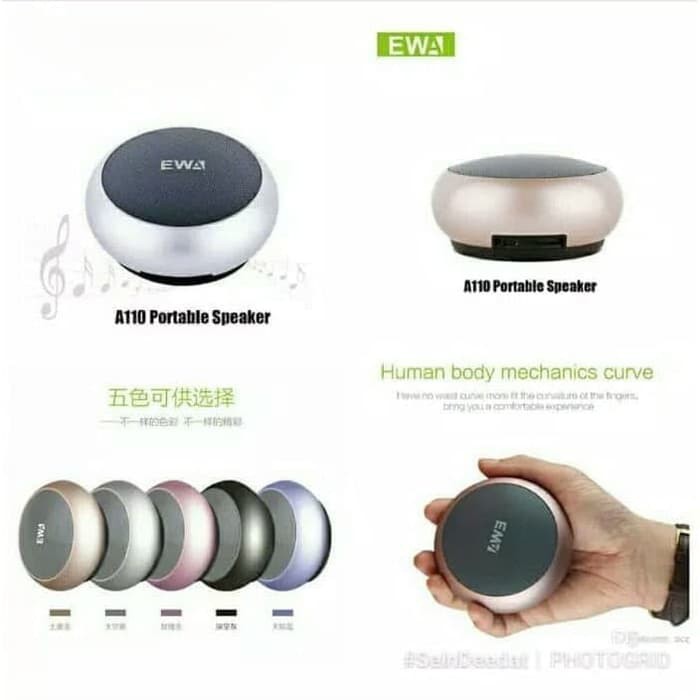 Jual SPEAKER BLUETOOTH MINI EWA A110 ORIGINAL 100% PORTABLE SPEAKER EWA | Shopee Indonesia