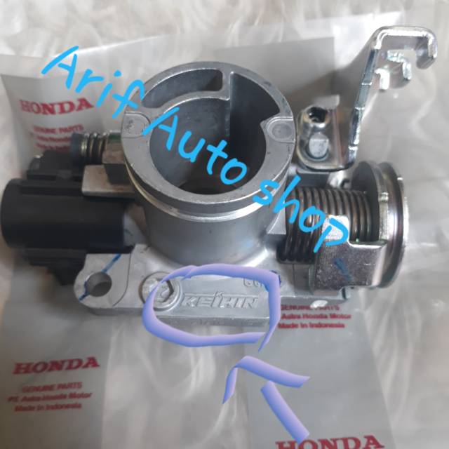 Jual Throttle Body Supra x 125 Fi original - Karburator injeksi sensor tps | Shopee Indonesia