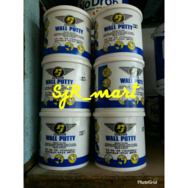Jual PLAMUR TEMBOK RJ 1 Kg / Plamur Kayu Dan Tembok / WALL PUTTY ...