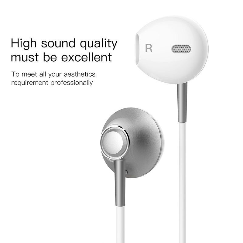 Jual BASEUS Encok H06 lateral in-ear Wired Earphone - ngh06 | Shopee ...