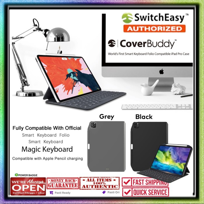Jual Switcheasy CoverBuddy Case iPad Pro 11 Inch 2020 ( Magic Keyb ...