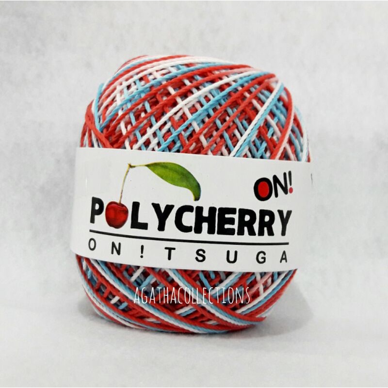 Jual Benang polycherry ombre benang rajut ombre | Shopee Indonesia