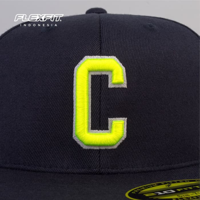 Jual Bordir Alphabet Flexfit Yupoong | Shopee Indonesia