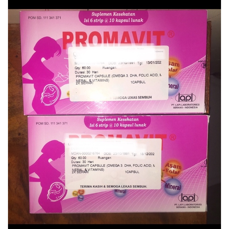 Jual PROMAVIT VIT IBU HAMIL DAN MENYUSUI ISI 1 KOTAK | Shopee Indonesia