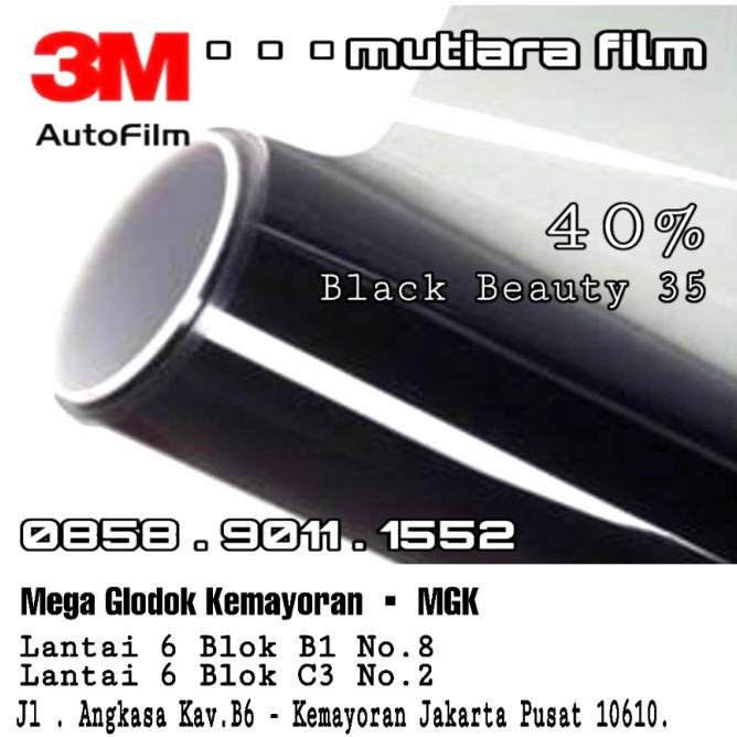 Jual Rekomendasi Dekorasi Rumah Kaca Film 3M Black Beauty / Original / Garansi / Tanpa Pasang ...