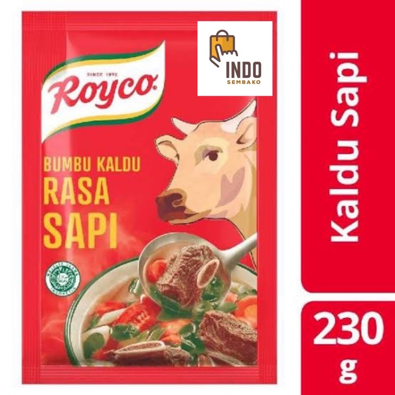 Jual royco sapi 220g / bumbu pelezat royco sapi 220 gram / Royco rasa ...