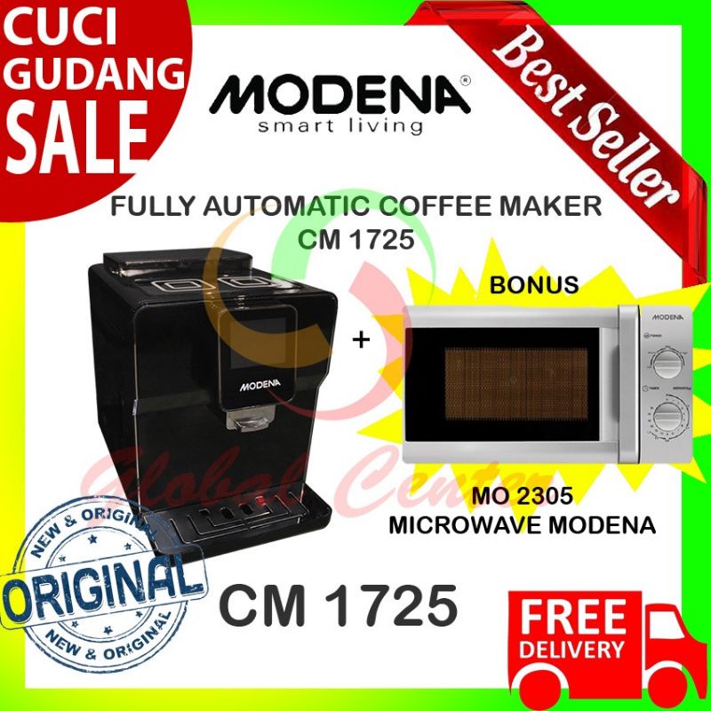 Jual Coffee Machine - Mesin Kopi Modena - Greco CM 1725 | Shopee Indonesia