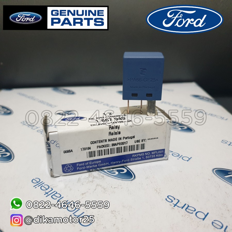 Jual Relay Biru 30A original Ford | Shopee Indonesia
