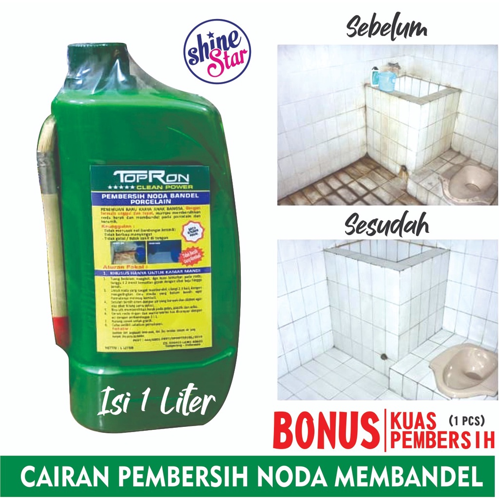 Jual Topron Clean Power Original 100% Pembersih Kerak Kamar Mandi ...