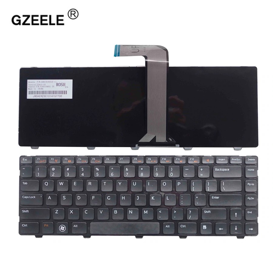 Jual PRODUK IMPORT GZEELE US Keyboard for DELL INSPIRON 14R N4110 M4110 ...