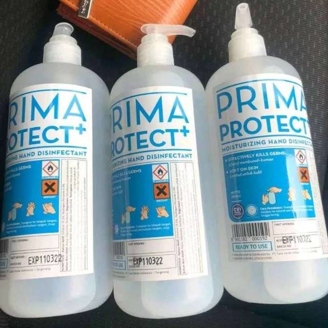 Jual Prima protect 500 ml Hand Sanitizer (Original Produk) | Shopee ...