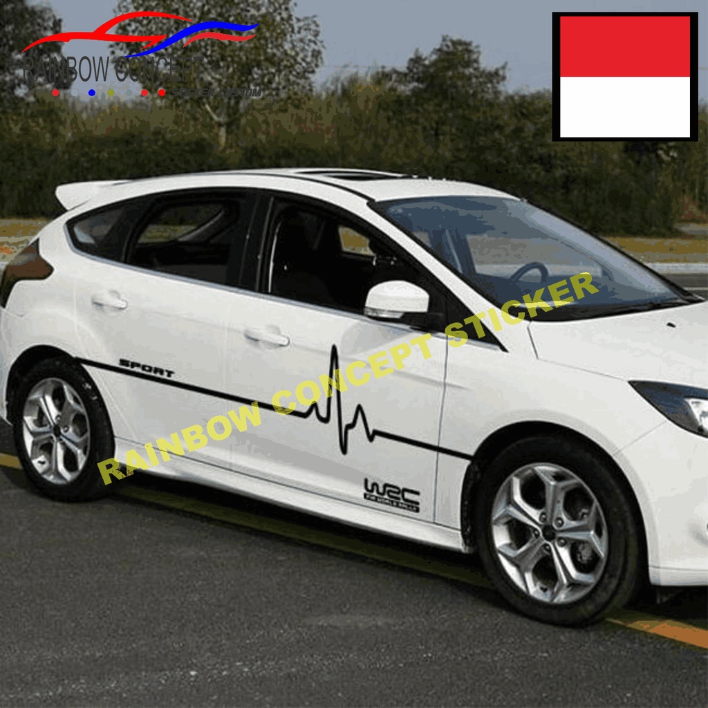 Jual Sticker stiker mobil avanza,xenia,sigra,ayla,jazz all mobil body ...