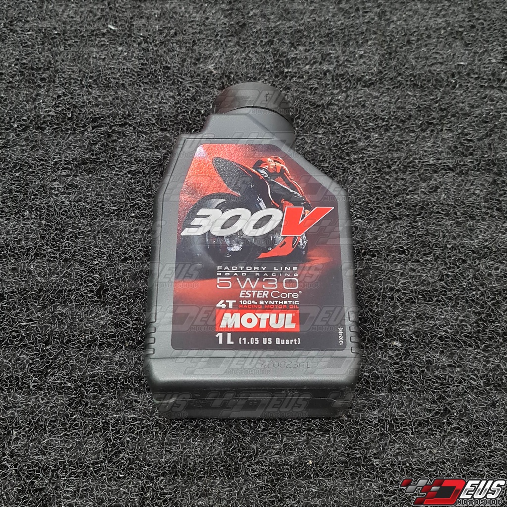 Jual Oli Mesin Motul 300V Factory Line Road Racing 5W30 1L ORIGINAL / Pelumas Motor | Shopee ...