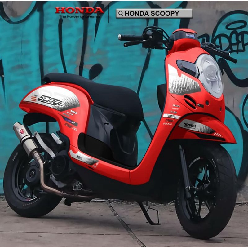 Jual Custom Decal Scoopy | Shopee Indonesia