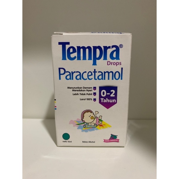 Jual Tempra Drop Paracetamol Bayi 0 - 2 Tahun 15 ml | Shopee Indonesia