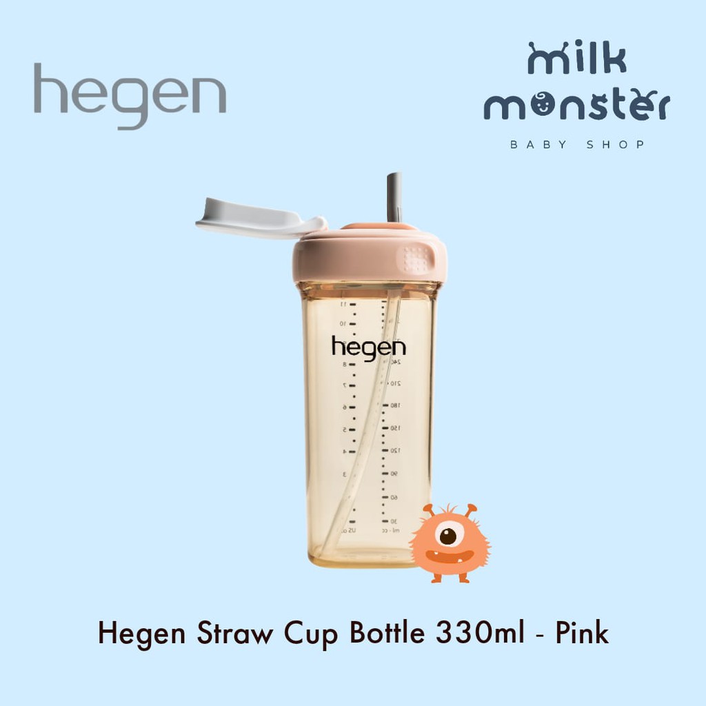 Jual Hegen PCTO Straw Cup Bottle 330ml/Botol Minum | Shopee Indonesia