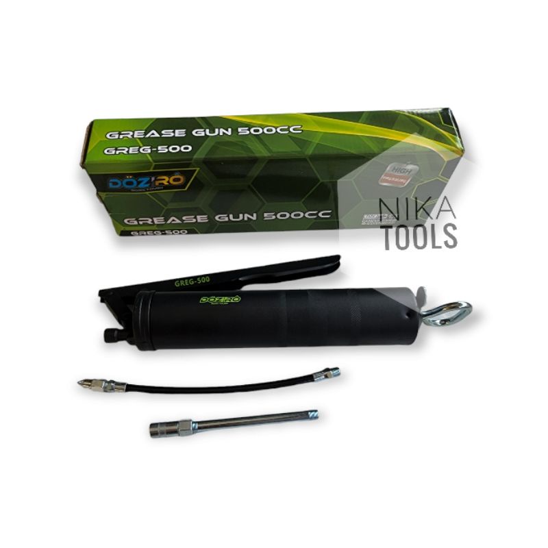 Jual Pompa Gemuk Tangan 500 cc Hand Grease Gun 500cc Doziro | Shopee ...
