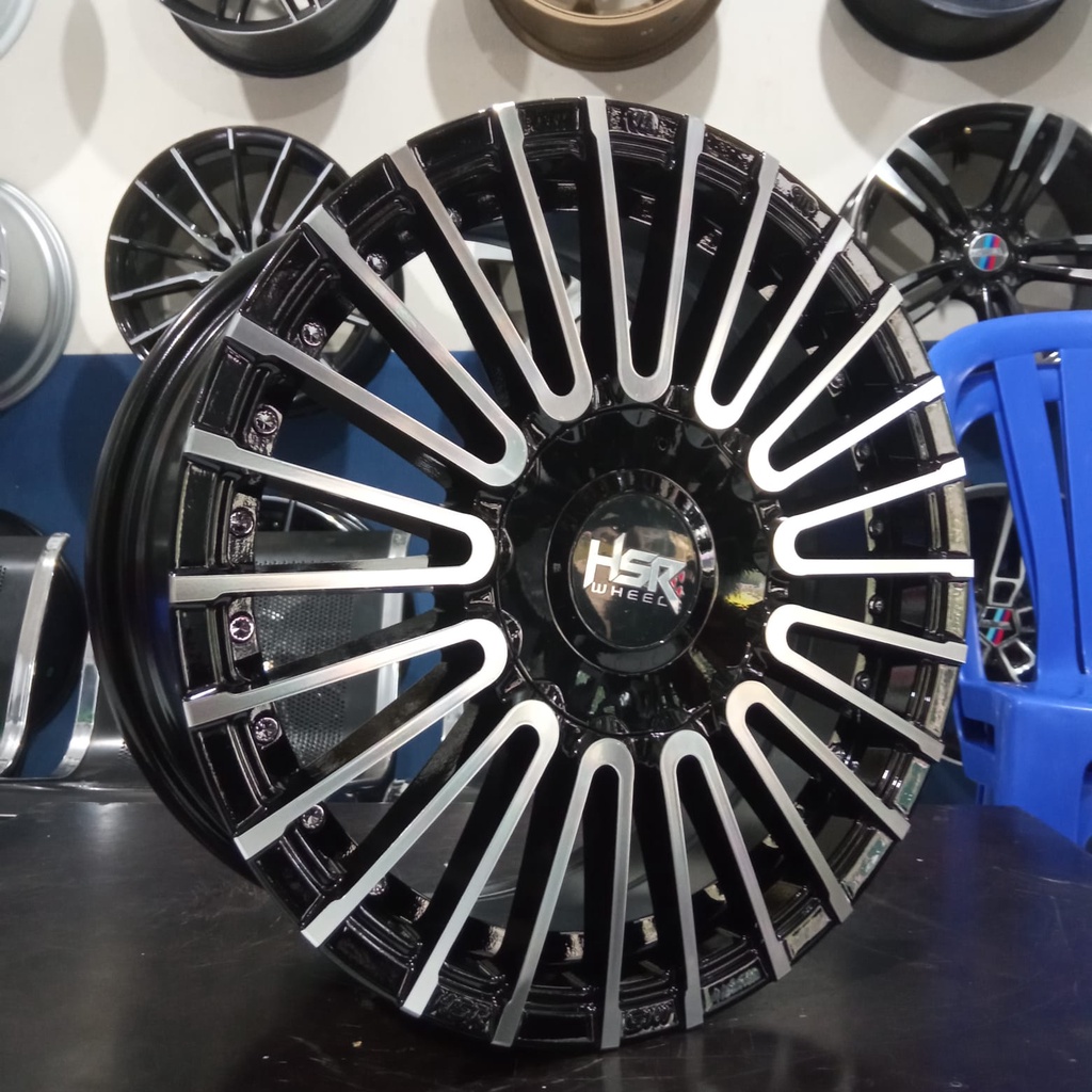 Jual Pelek Velg Mobil Racing Ring 15 Baut 4 Cocok Untuk Datsun GO Mobilio Yaris Baleno Freed ...