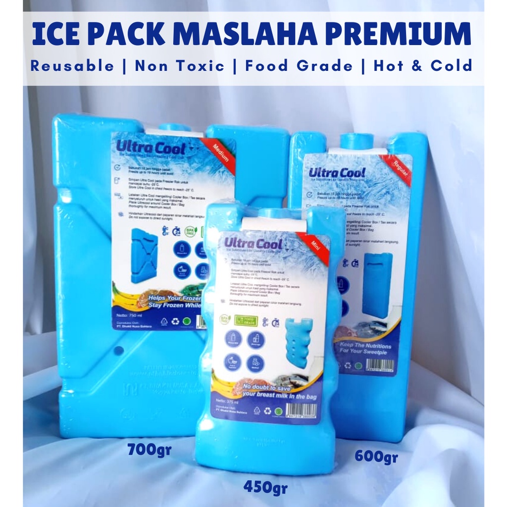 Jual ultracool ice pack Sedang - best es pack - blue ice surabaya ...