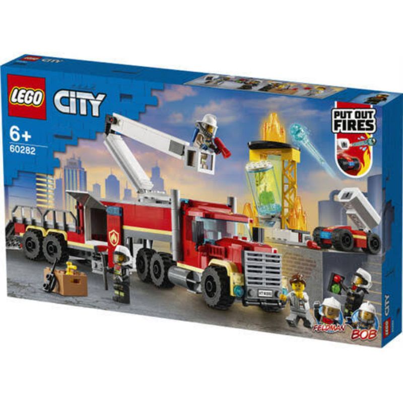 Jual LEGO City 60282 Fire Command Unit | Shopee Indonesia