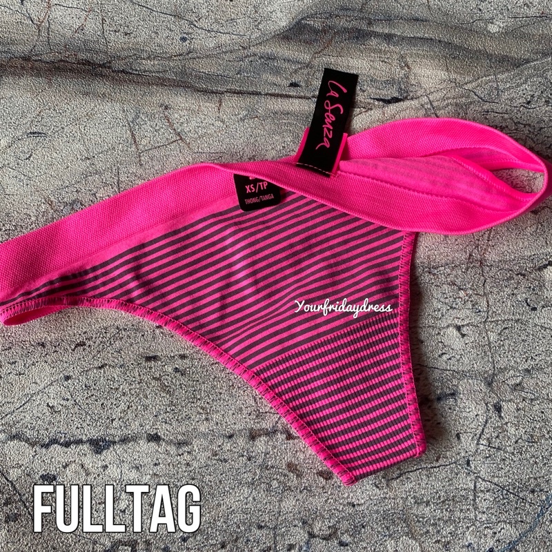Jual [FULLTAG] LA SENZA Seamless #05 THREAD Ultrasoft Modal Thong Panty ...