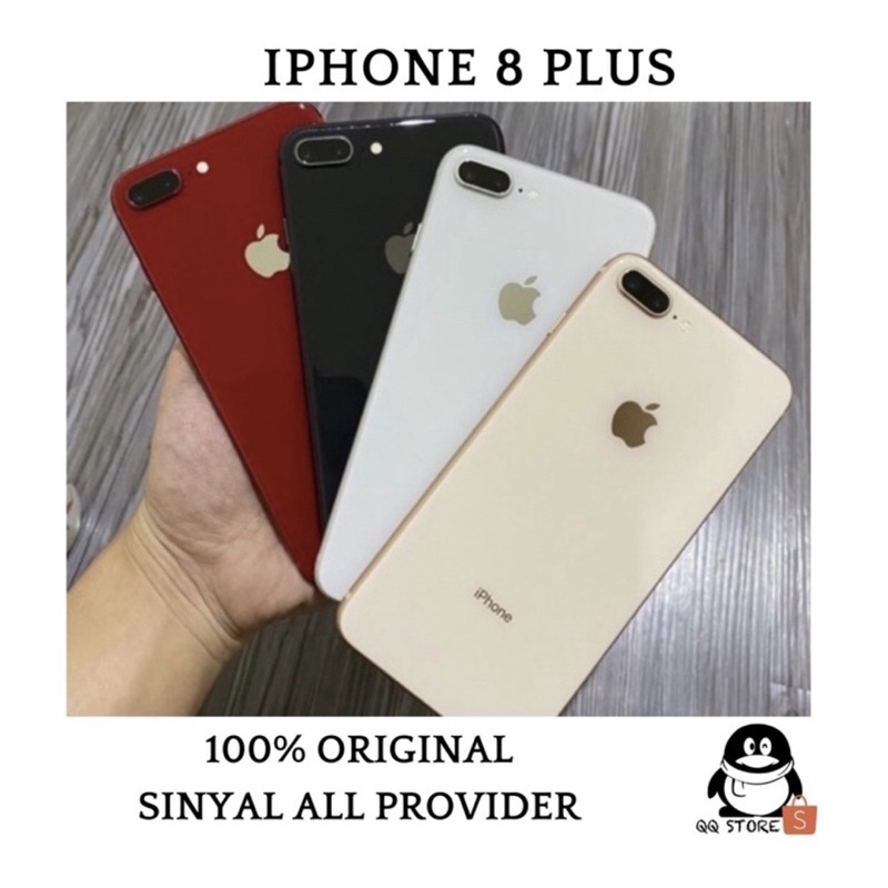 Jual IPHONE 8+ RAM 256GB SECOND LIKE NEW 100% ORIGINAL | Shopee Indonesia