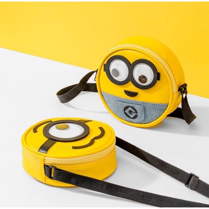 Jual MINISO CROSSBODY BAG MINIONS X MINISO TAS SELEMPANG MINION ...