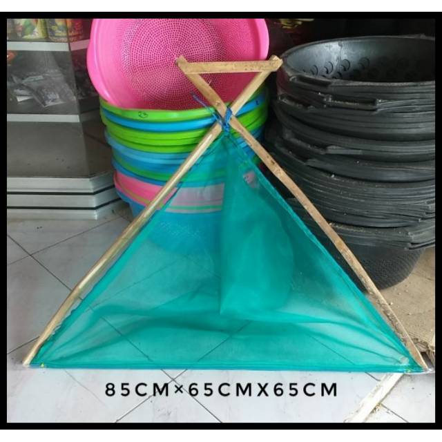 Jual Seser ikan Kolam 85cm×65cm×65cm,Serokan Ikan Empang,Seser Ikan ...