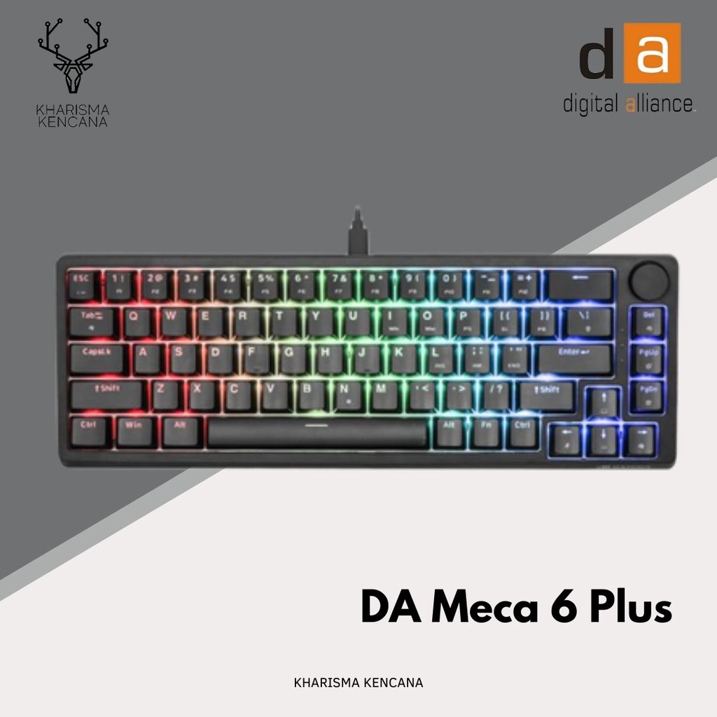 Jual KEYBOARD Gaming DIGITAL ALLIANCE MECA 6 Plus | Shopee Indonesia