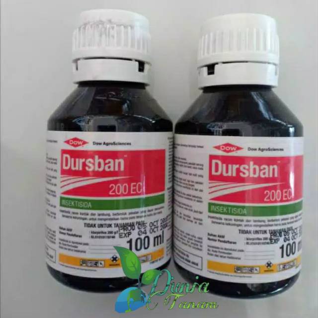 Jual obat pestisida insektisida anti hama tanaman durshban dursban kutu ...