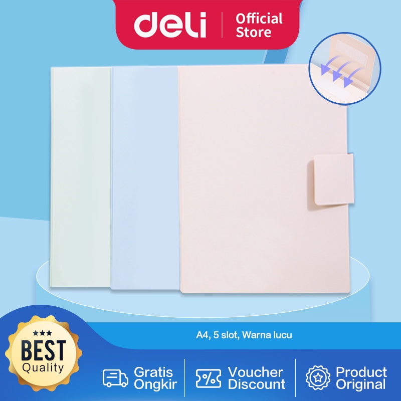 Jual Deli Expanding File / Map Folder Dokumen A4 5 Pocket Lucu Dengan ... Jual Deli Expanding File / Map Folder Dokumen A4 5 Pocket Lucu Dengan ...