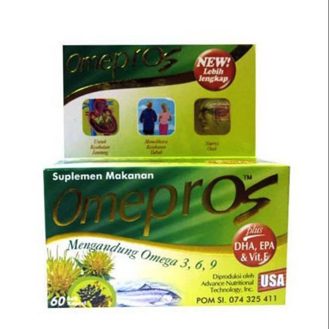 Jual OMEPROS Suplemen Makanan (60 Tablets) | Shopee Indonesia