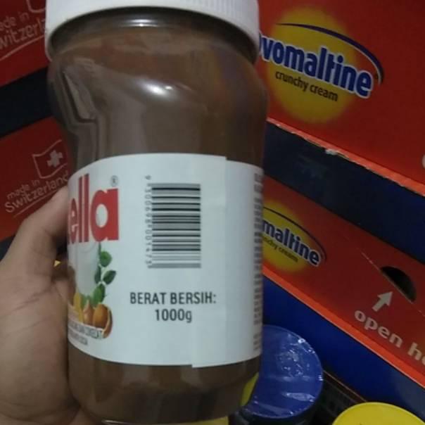 Jual Original JULI 2022 ( HALAL MUI ) NUTELLA 1KG/1000GRAM/1000GR ...