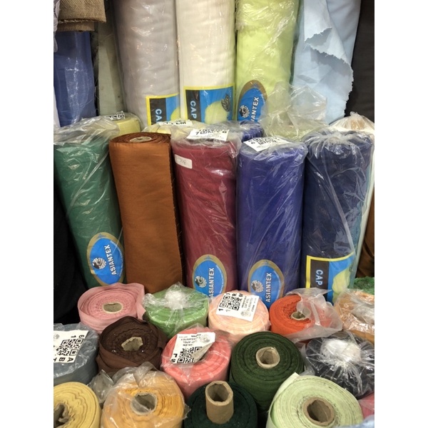 Jual Kain Lapis/Furing Asiantex Arrow Cap Apel 1 roll Original Premium ...