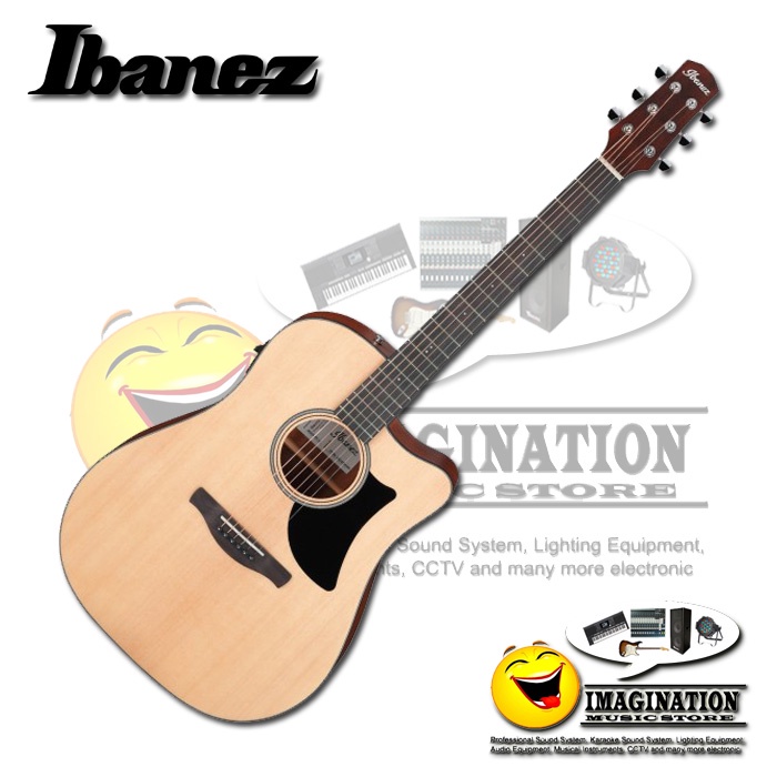 Jual Ibanez AAD50CE Advanced Acoustic-electric Guitar - Natural ...