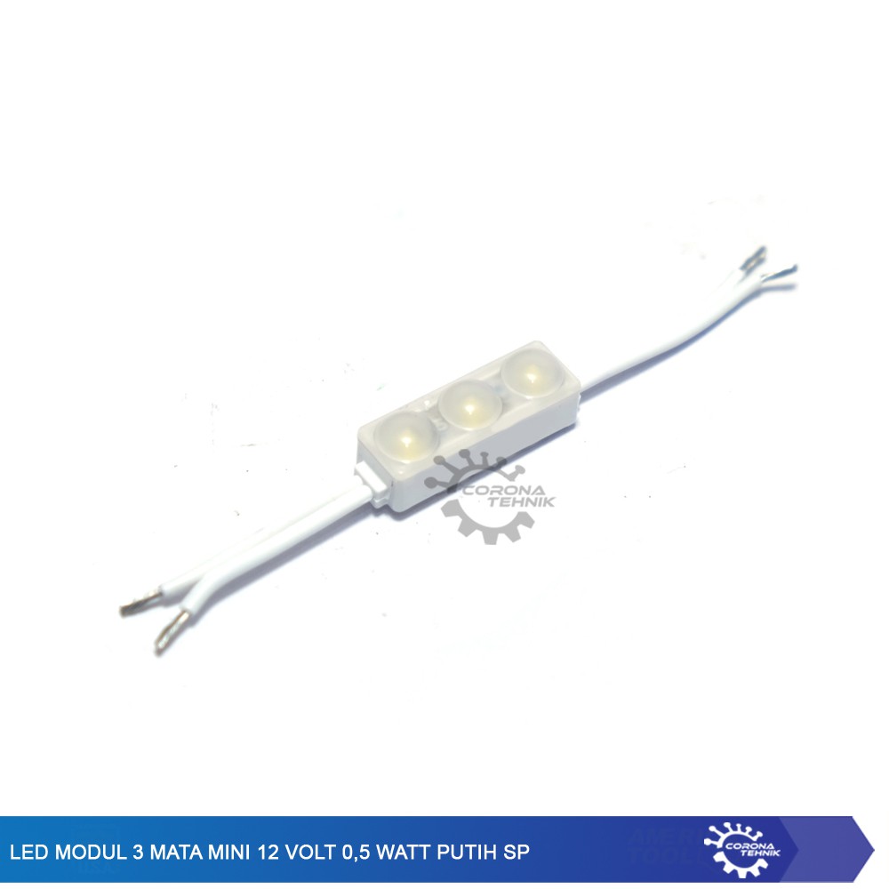 Jual Led Modul 3 Mata Mini 12 Volt 0,5 Watt - SP- Putih | Shopee Indonesia