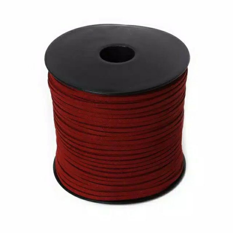 Jual Tali suede 3mm Meteran - tali Suede warna - tali suede Warna ...
