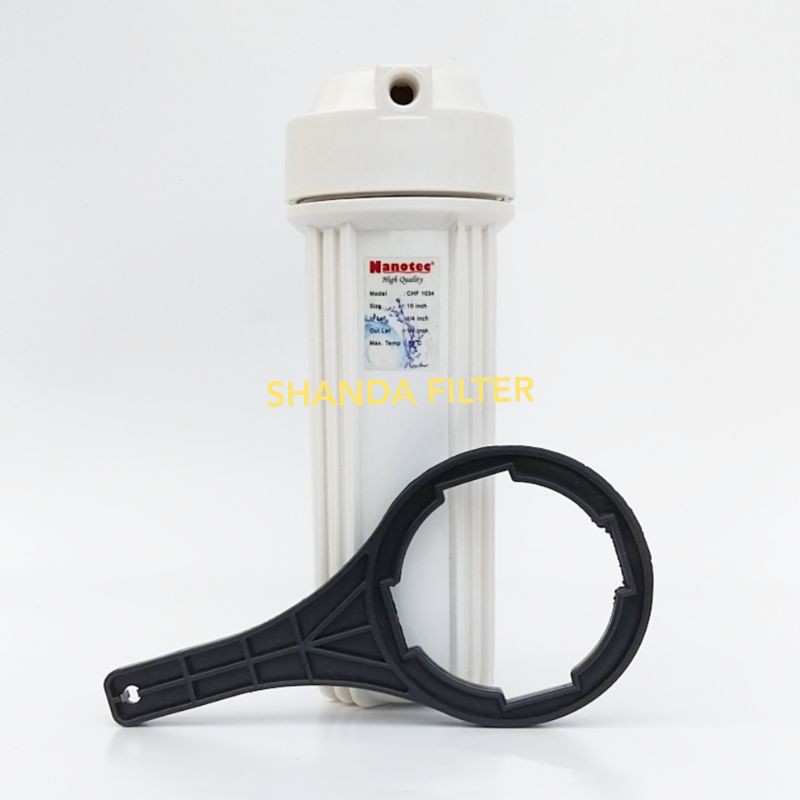 Jual Housing Filter Air 10" drat 1/4" Putih Susu | Shopee Indonesia