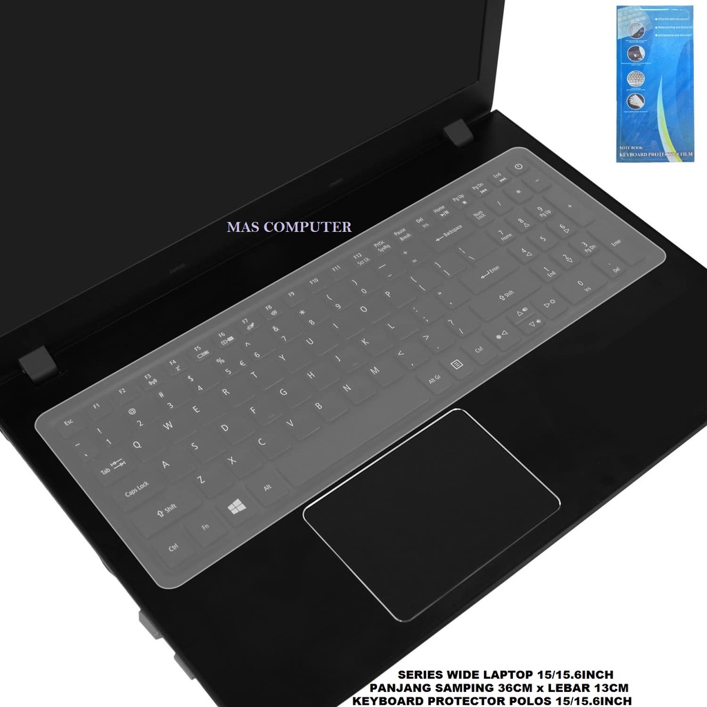 Jual Keyboard Protector Polos 15 / 15.6 INCH / Silicone Keyboard ...