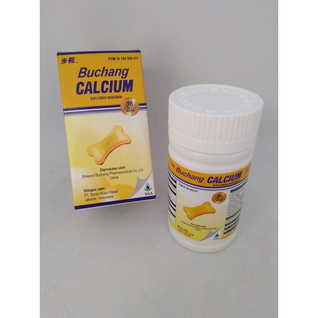 Jual BUCHANG CALSIUM 36 TABLET KESEHATAN TULANG DAN SENDI PRODUK NYATA ...