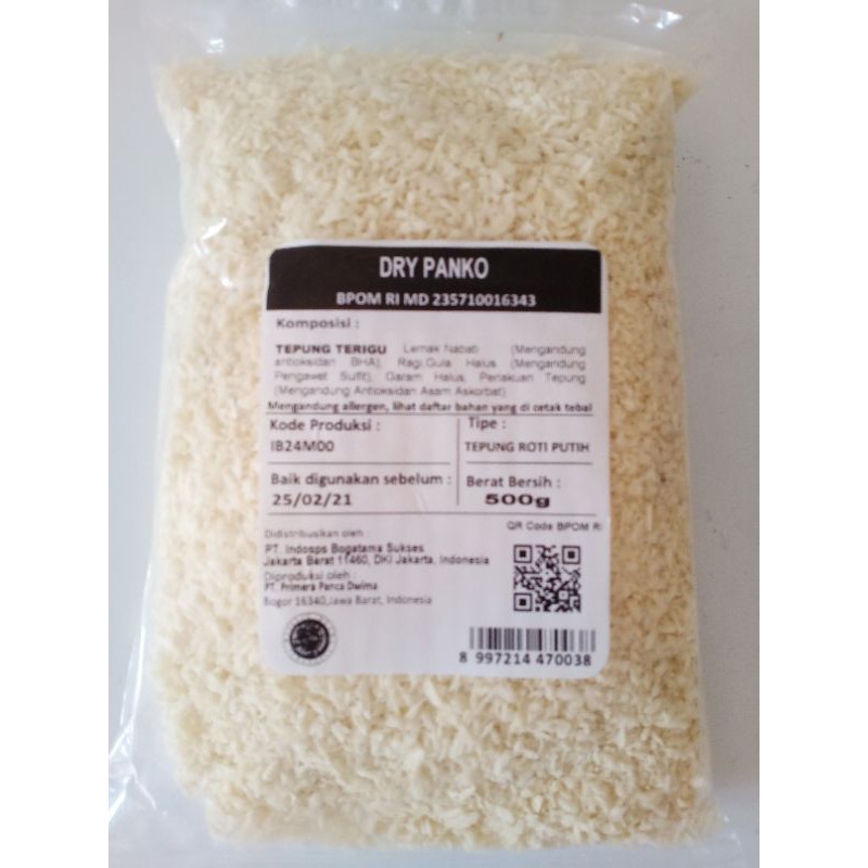 Jual dry panko/ primera panko ekono bread crumbs 500gr | Shopee Indonesia