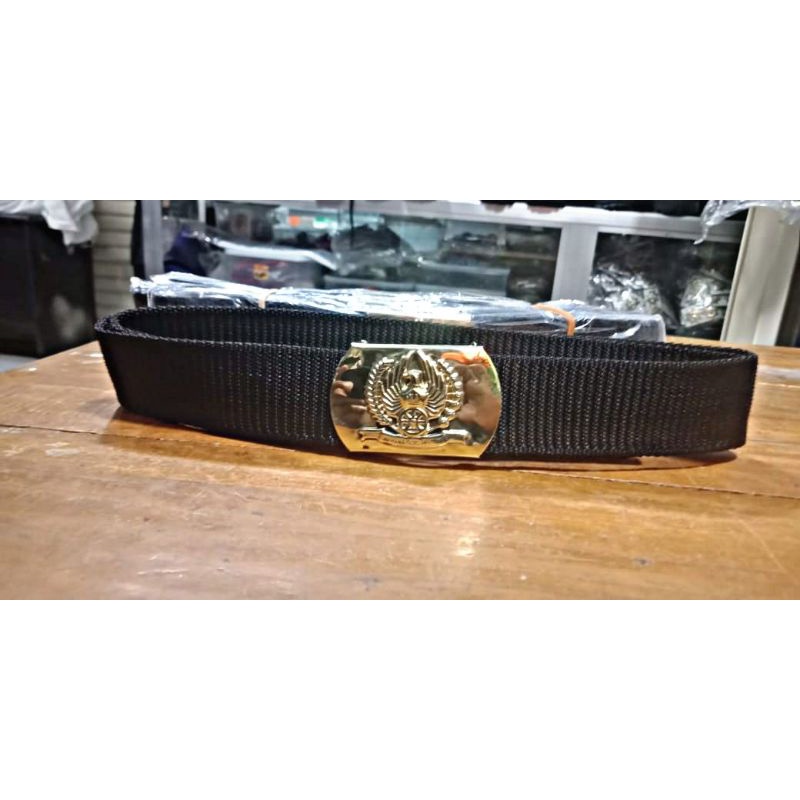 Jual sabuk,gesper ikat pinggang logo KAI,PJKA,WDP bahan kuningan panjang sabuk 100 cm | Shopee ...