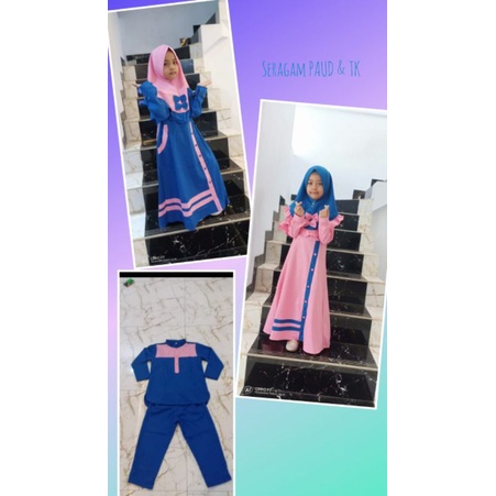Jual seragam,muslim,paud,tk | Shopee Indonesia