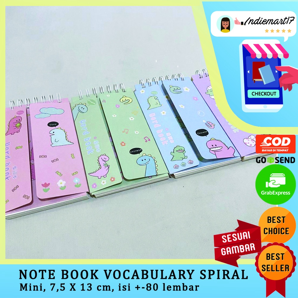 Jual Vocabulary Book Buku Kosa Kata Belajar Menghafal Arti Kata Bahasa ...