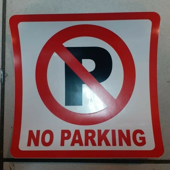 Jual SIGN LABEL STICKER K3 RAMBU NO PARKING 15CMX15CM RAMBU JANGAN ... Jual SIGN LABEL STICKER K3 RAMBU NO PARKING 15CMX15CM RAMBU JANGAN ...