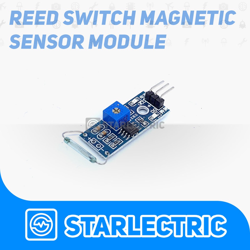 Jual Sensor Magnetic Reed Switch Magnet Modul Arduino | Shopee Indonesia