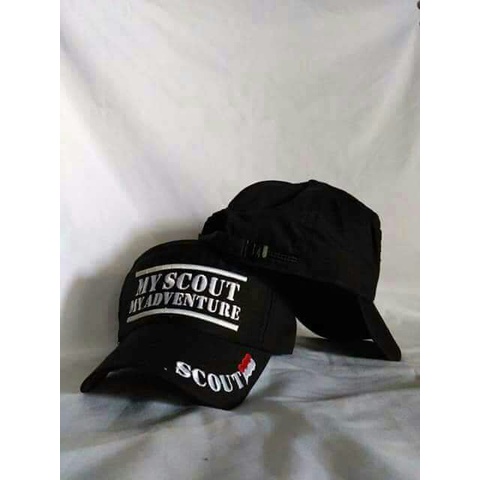 Jual TOPI DRILL PRAMUKA SCOUT BORDIR RAPIH | Shopee Indonesia
